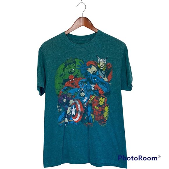 Marvel | Shirts | Iron Man Wolverine Spiderman Thor Hulk America X Man ...